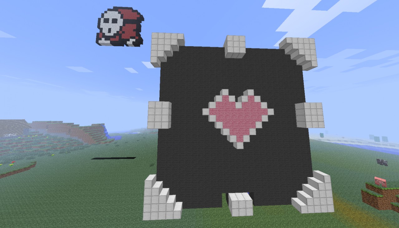 CloudCraft Added MORE ART! Minecraft Map