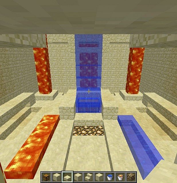 Sand/Desert Temple Minecraft Map