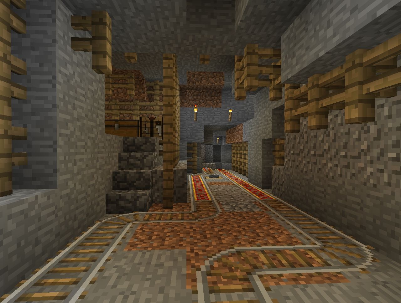 Complex Minecraft Mine Minecraft Map