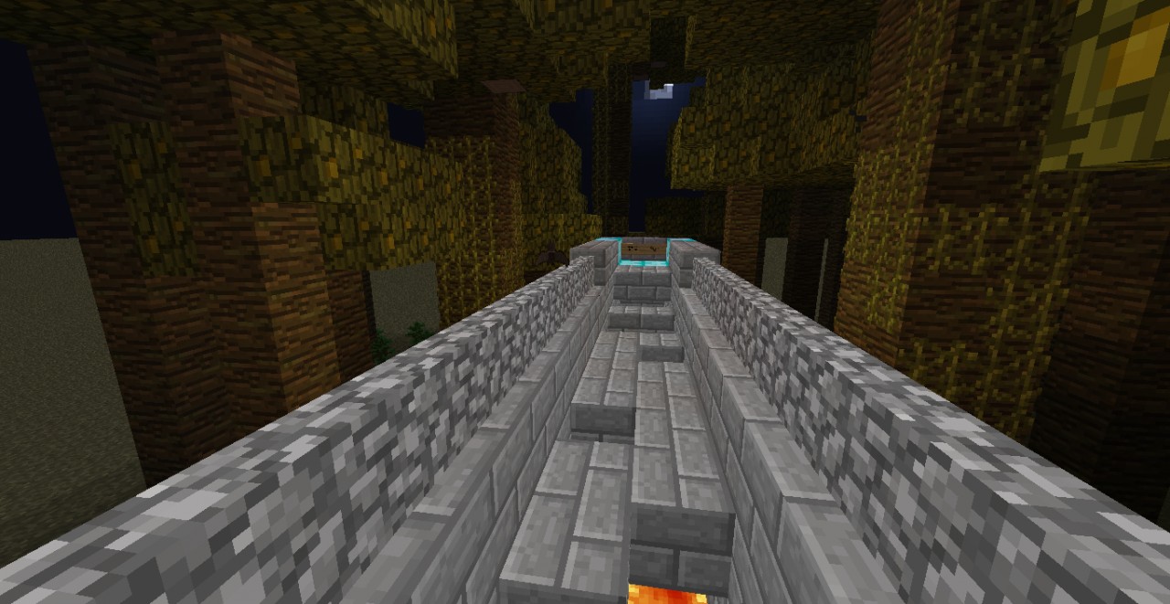 Temple Run (world save)( MULTI-PLAYER) Minecraft Map