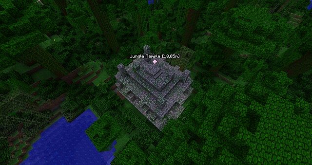 Original Jungle Temple Minecraft Map