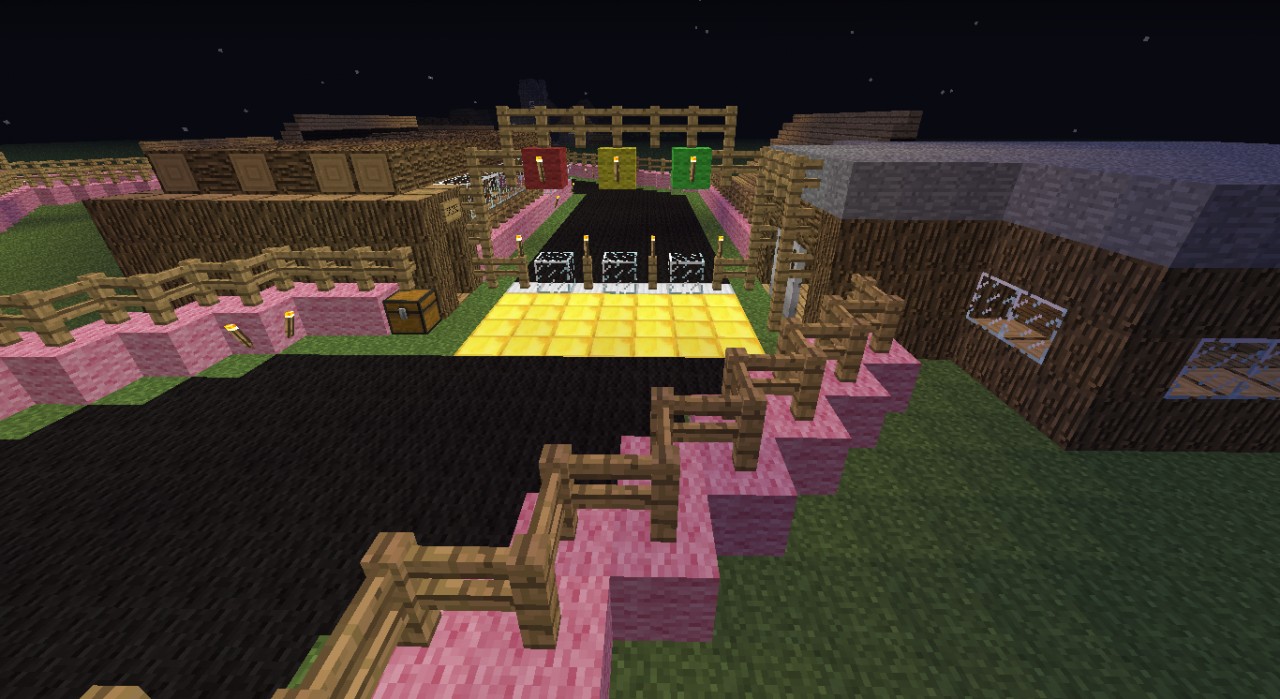 Pig Race - Editable Minecraft Map