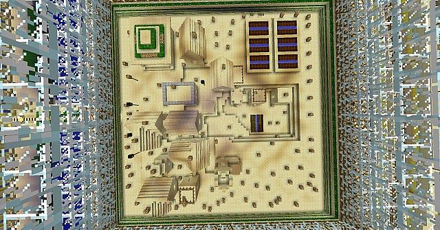 Oazaron- The Desert Oasis Town Minecraft Map
