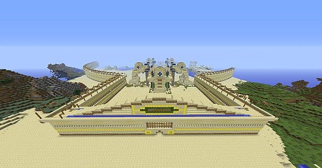 Oazaron- The Desert Oasis Town Minecraft Map