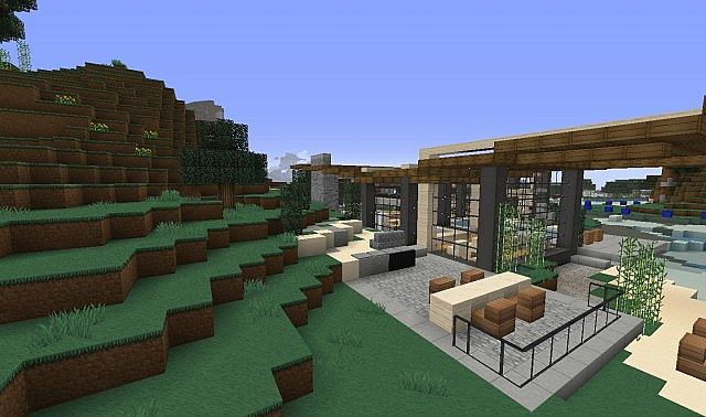 Modernist Home "Angle One" Minecraft Map