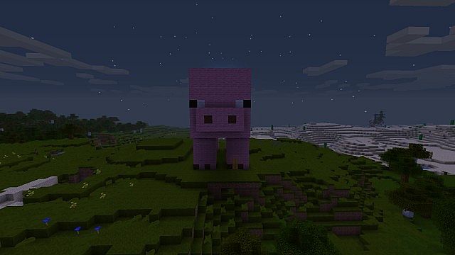 Giant pig house Minecraft Map