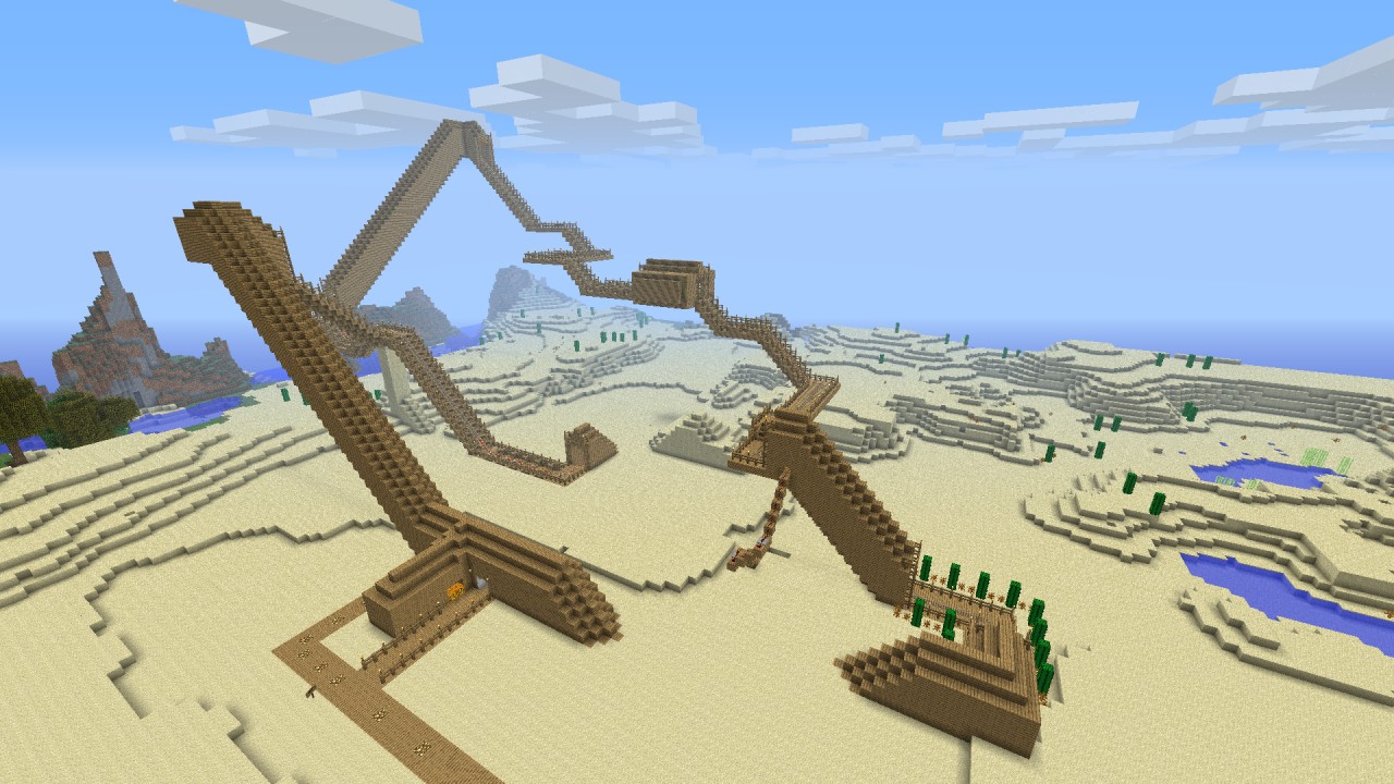 Rollercoaster 2 by allstarLP97 Minecraft Map