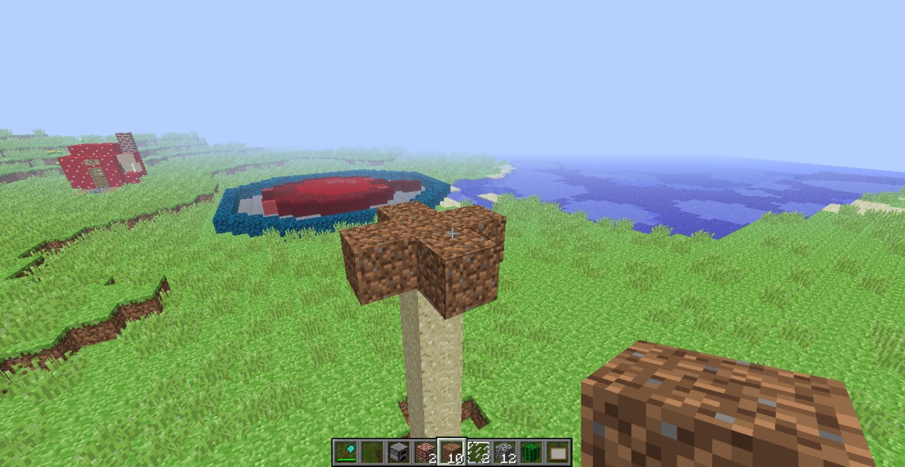 How to make a perfect toadstool house! (5 Subs special) Minecraft Map