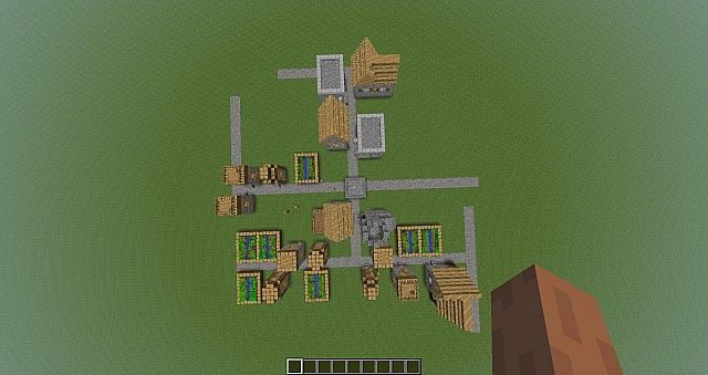 Multi-type-village project default-village Minecraft Map