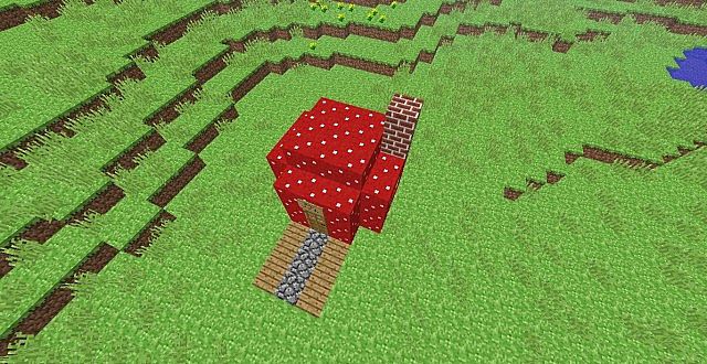 How to make a perfect toadstool house! (5 Subs special) Minecraft Map