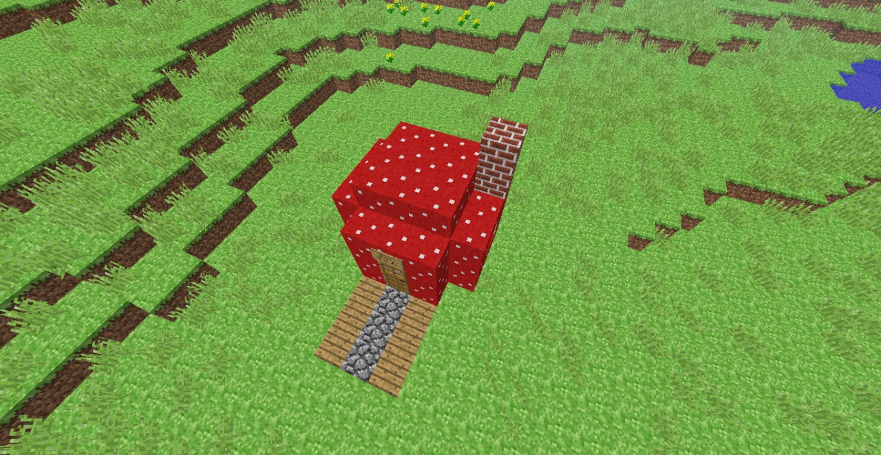 How to make a perfect toadstool house! (5 Subs special) Minecraft Map