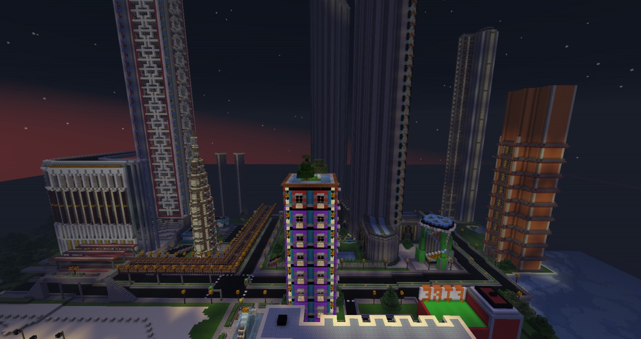 Cutting Edge's Town Minecraft Map
