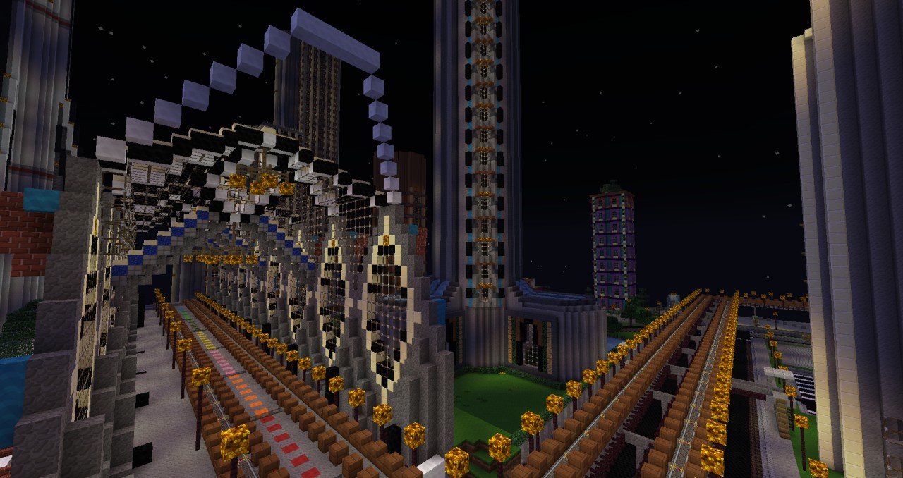 Cutting Edge's Town Minecraft Map