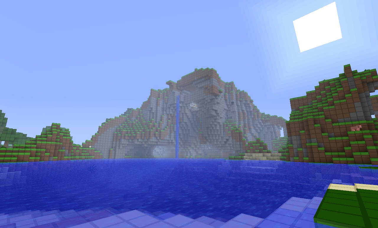 Mount Overhang Minecraft Map