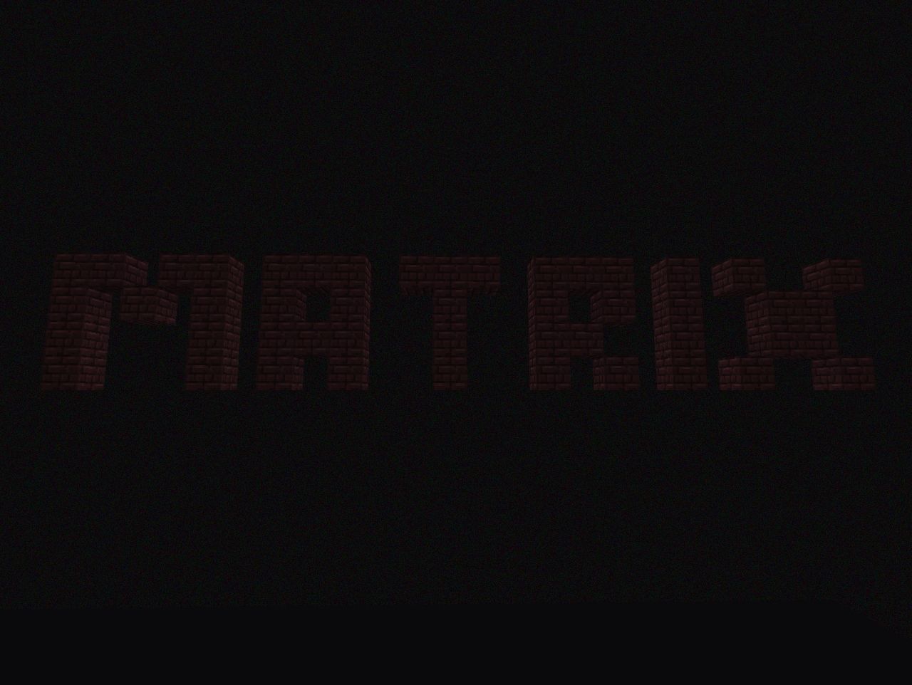 Matrix Adventure Map Minecraft Project