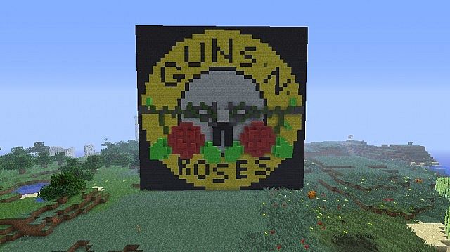 Guns 'N Roses Minecraft Map