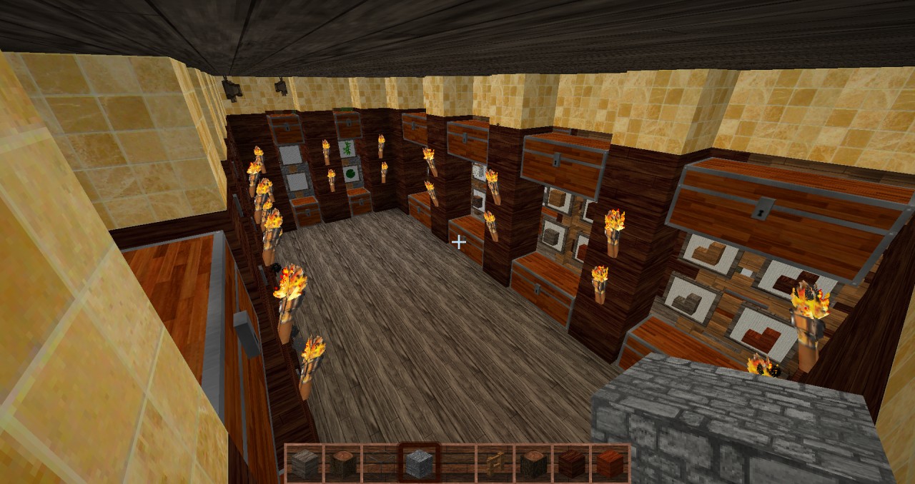 Big Warehouse Minecraft Map