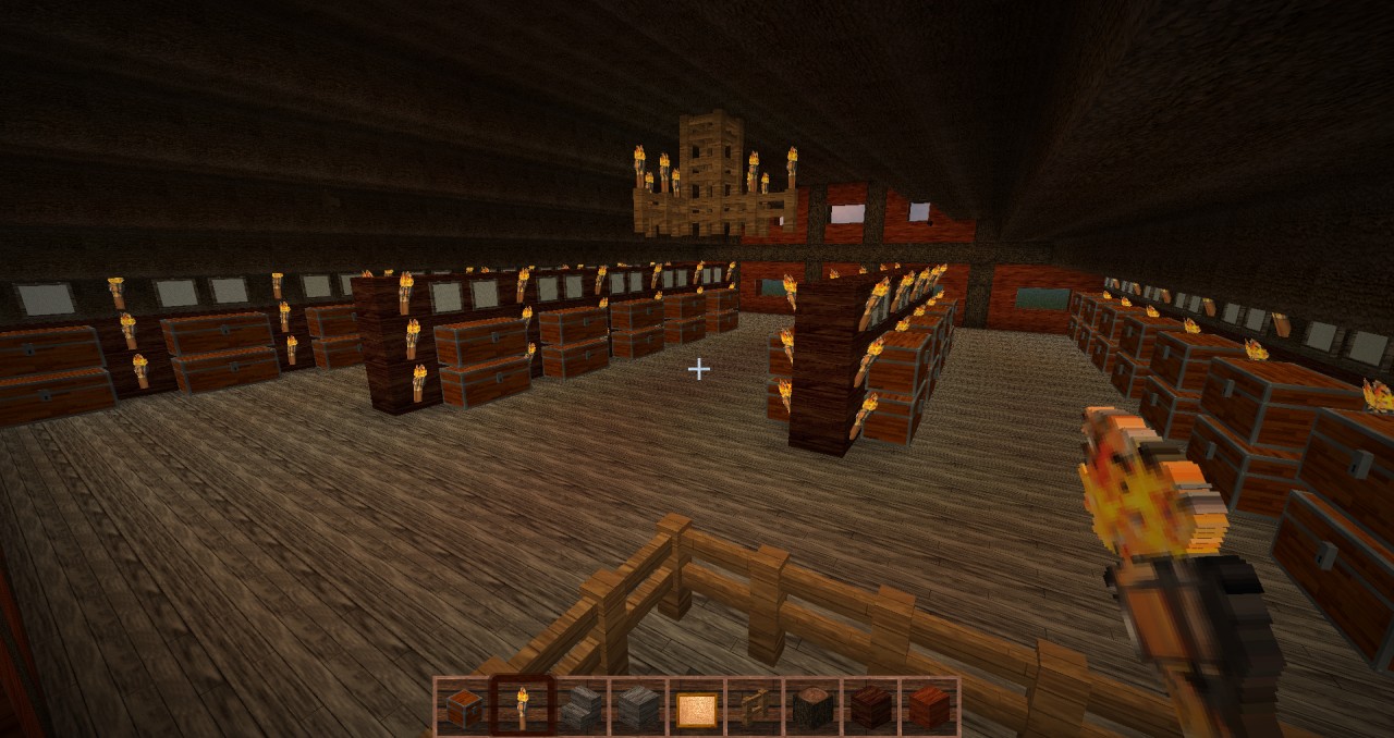 Big Warehouse Minecraft Map