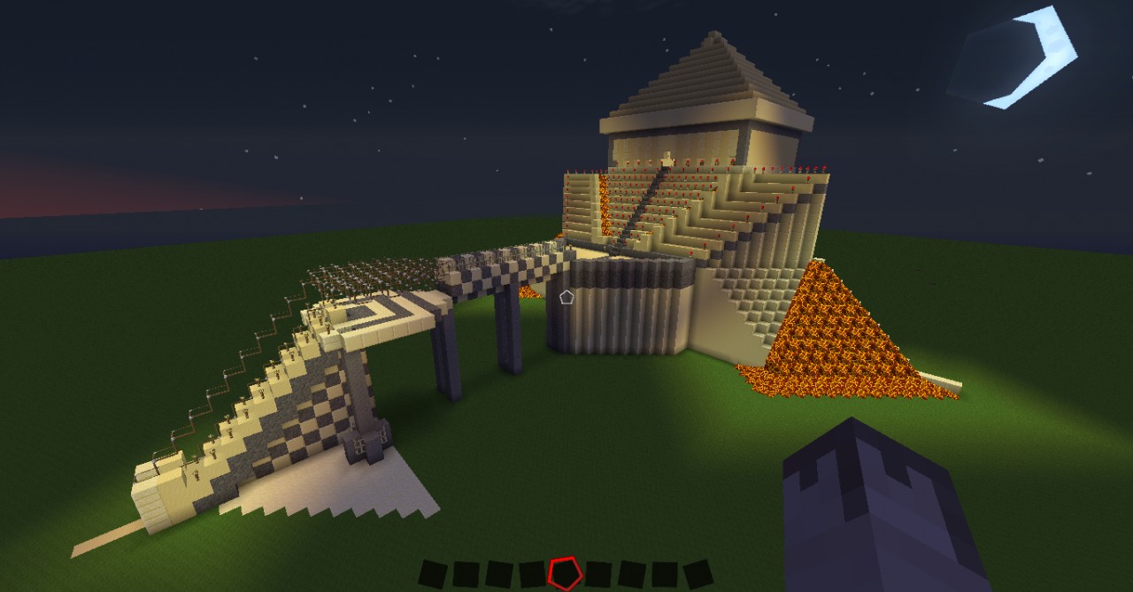 Sand Temple Minecraft Map