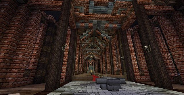 Wood & Brick Cathedral Minecraft Map