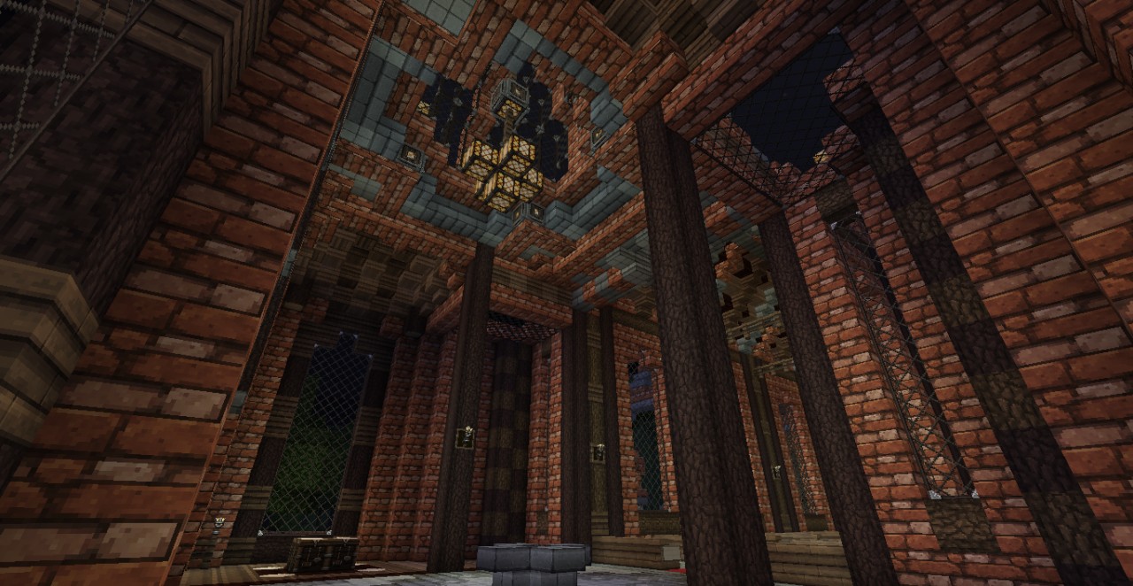 Wood & Brick Cathedral Minecraft Map
