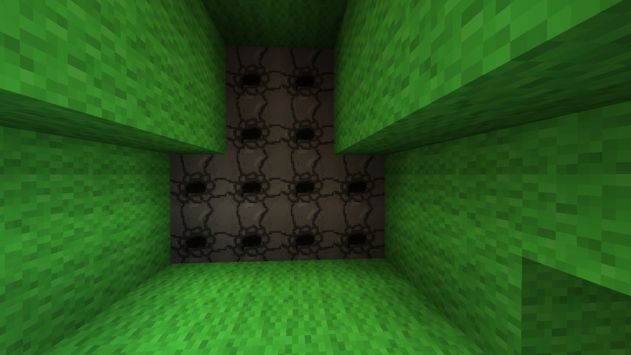 Giant creeper house Minecraft Map