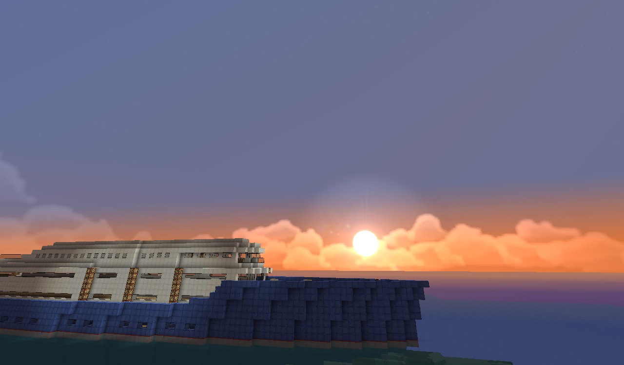 Island Port with 'Melissa' Yacht Minecraft Map