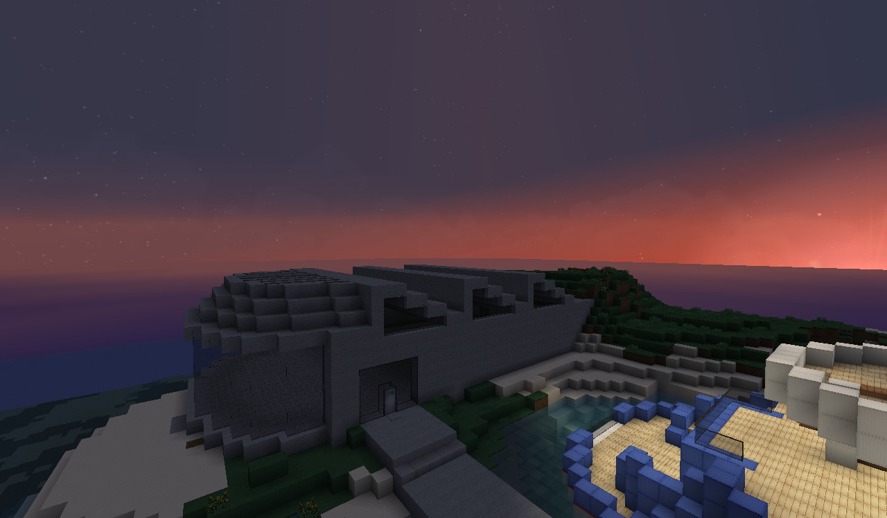 Island Port with 'Melissa' Yacht Minecraft Map