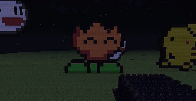 Mario fire flower Minecraft Map