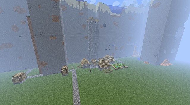 Terrain Generation Glitch Minecraft Map