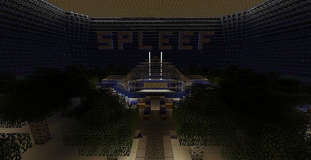 Spleef Arena Minecraft Map