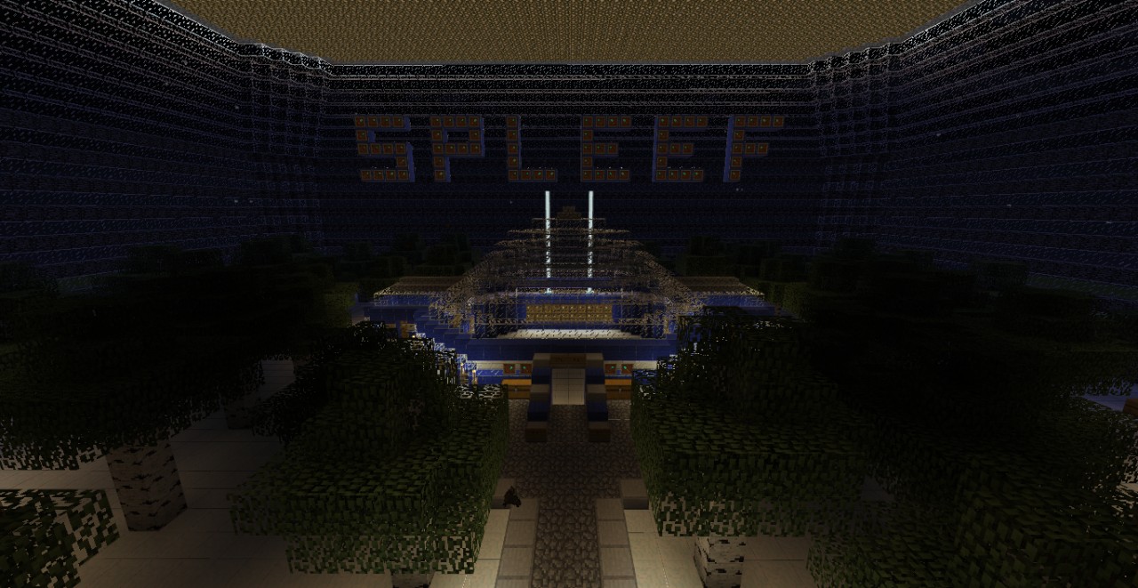 Spleef Arena Minecraft Map