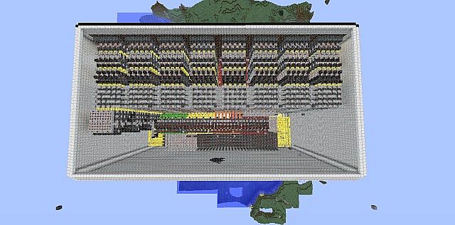 Interactive iMac computer. Minecraft Map