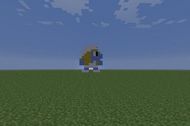 Smurfette (The Smurfs Pixel Art) Minecraft Map