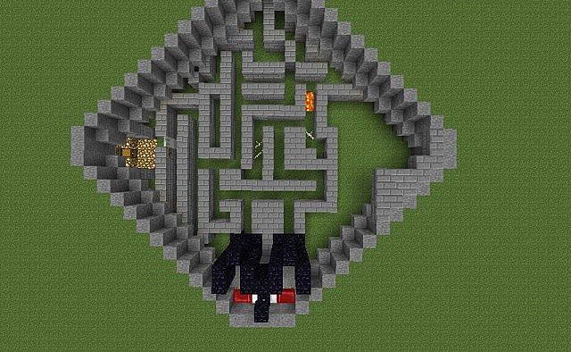 The Maze (PvP Survival) Minecraft Map