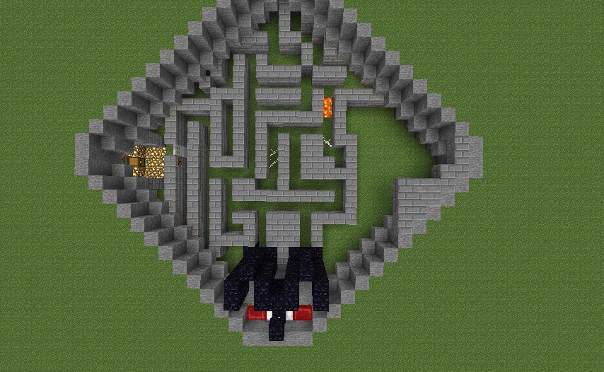 The Maze (PvP Survival) Minecraft Map