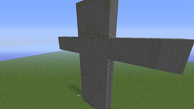 statue of steve in stone :D Minecraft Map