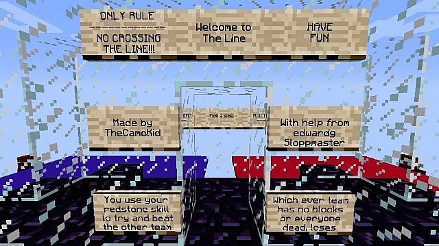 The Line Minecraft Map