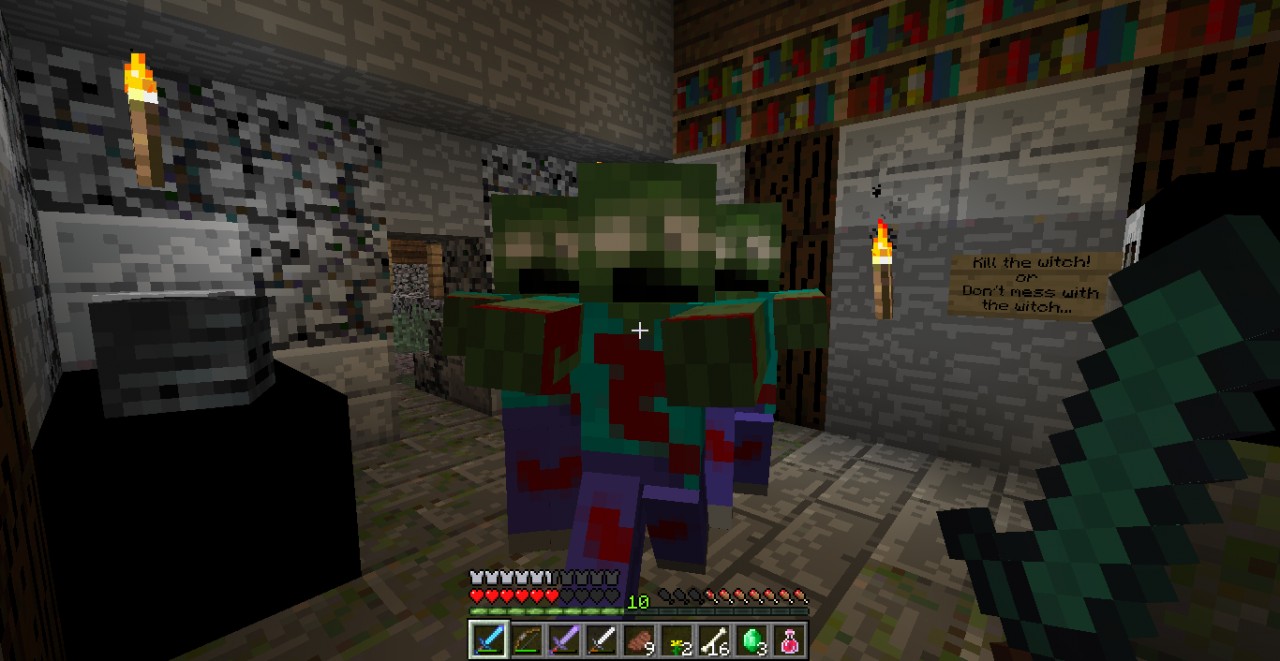 Zombies- Derp Village Infection Minecraft Map