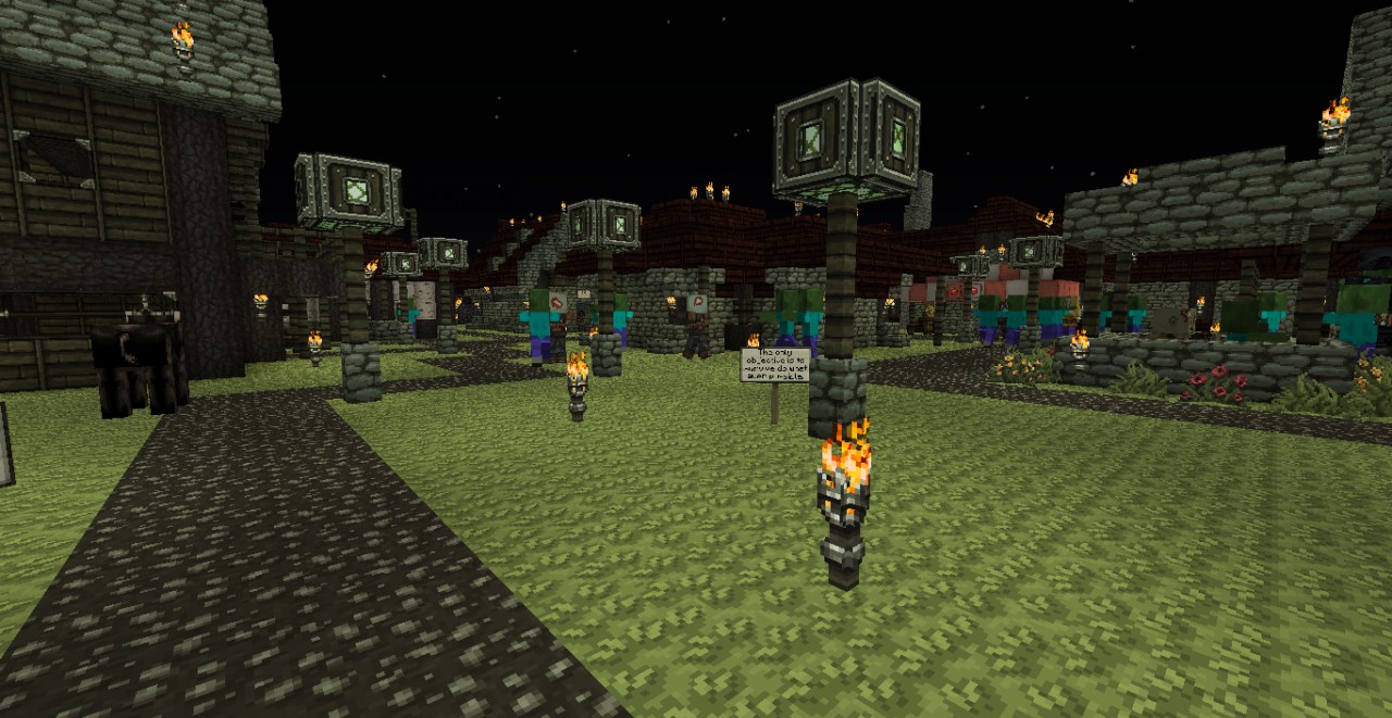 Zombies- Derp Village Infection Minecraft Map