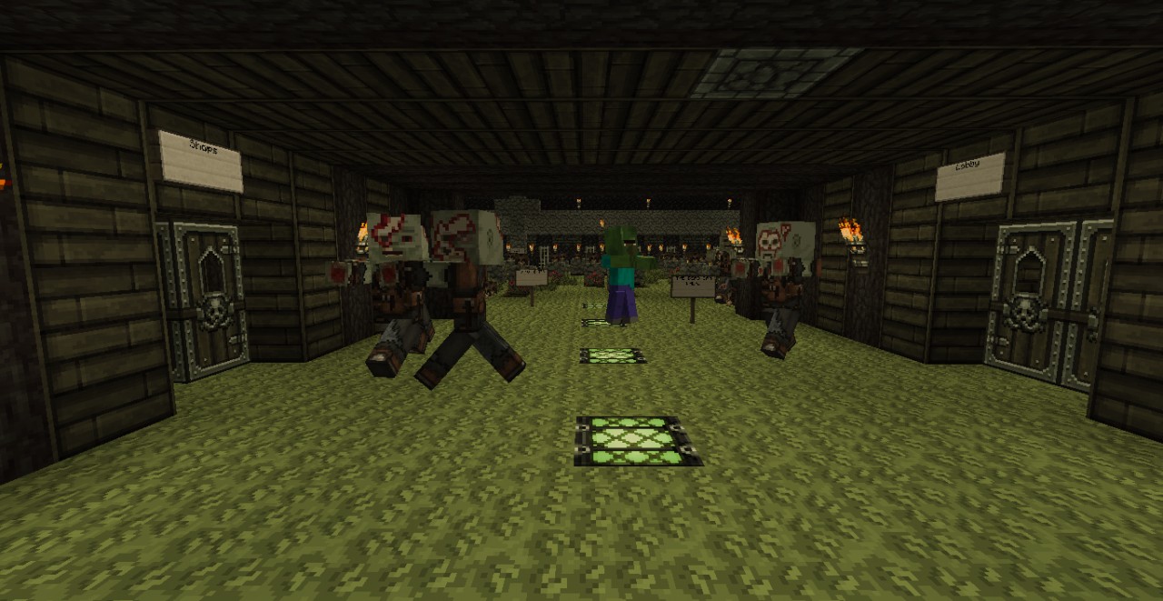 Zombies- Derp Village Infection Minecraft Map