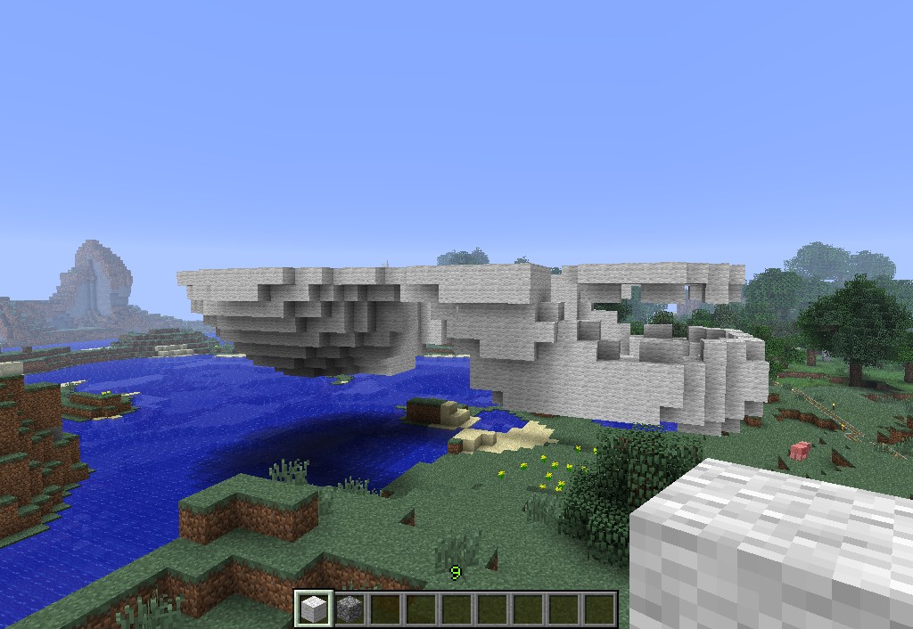 3D Skull Minecraft Map