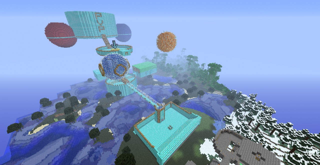 KingsCraft Server Map Minecraft Map