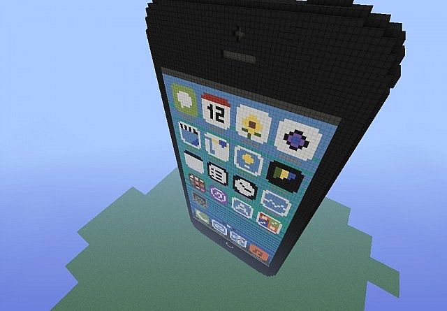 The All New iPhone 5 Minecraft Map