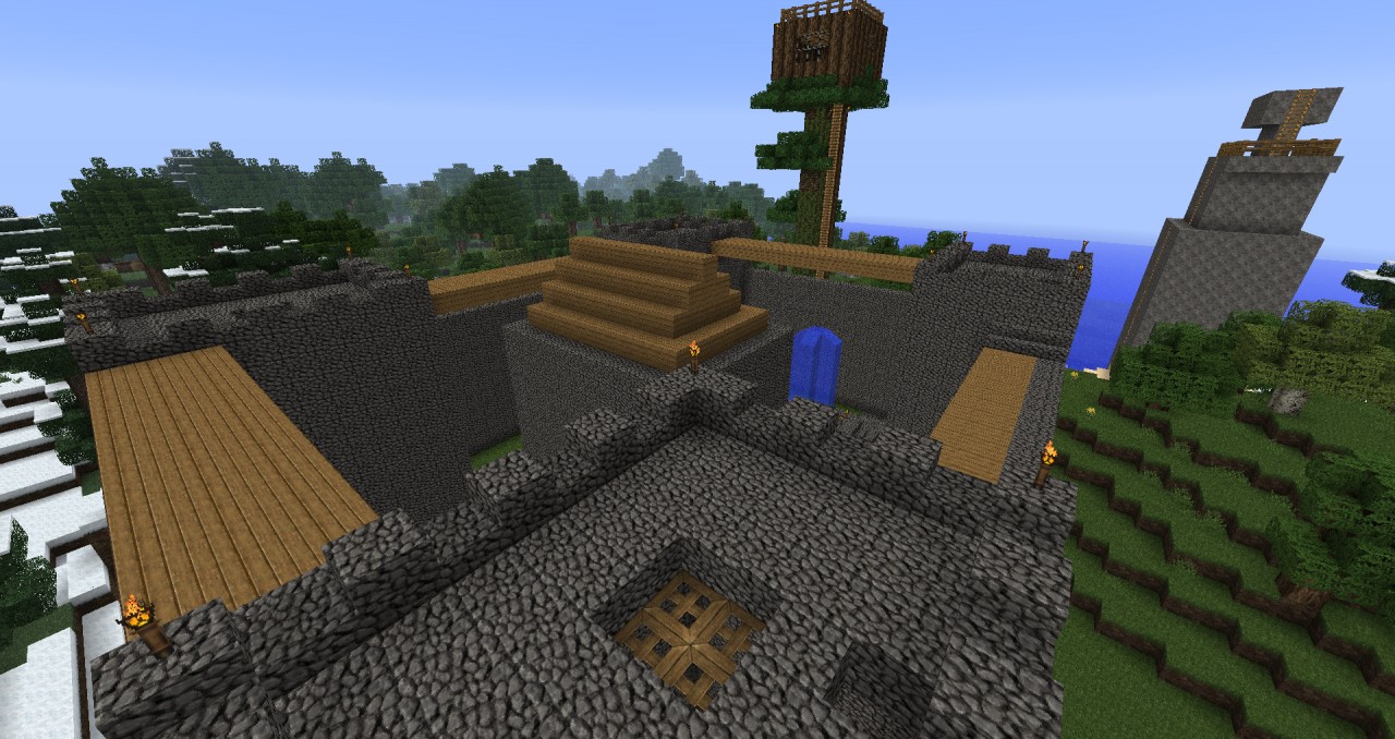 Fortress Frenzy Minecraft Map