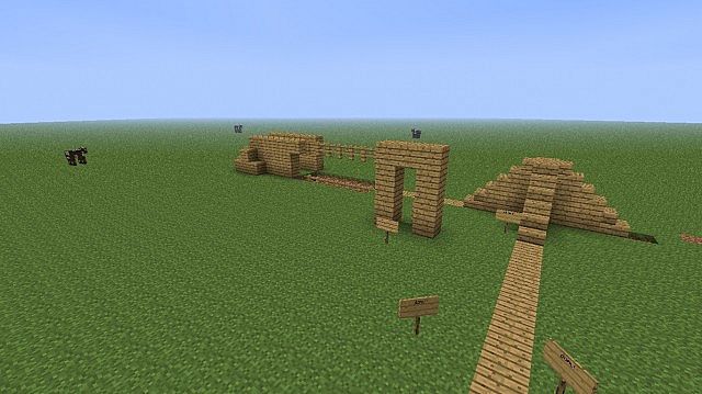 Obstacle Course! The new Challenge! Minecraft Map