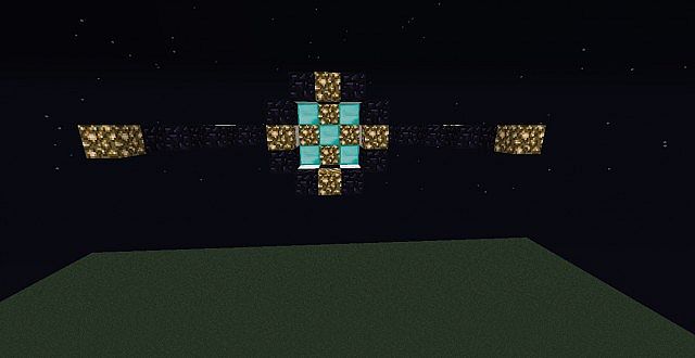 Cardinal Light Assault Ship with working machine gun Minecraft Map
