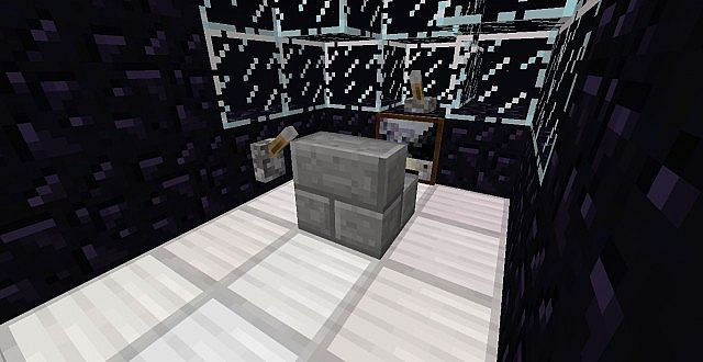 Cardinal Light Assault Ship with working machine gun Minecraft Map