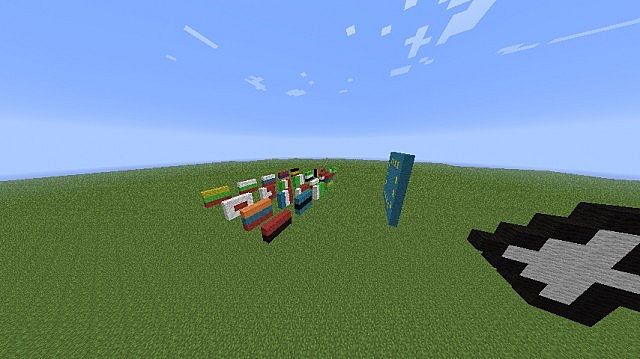 Country Flags Minecraft Map