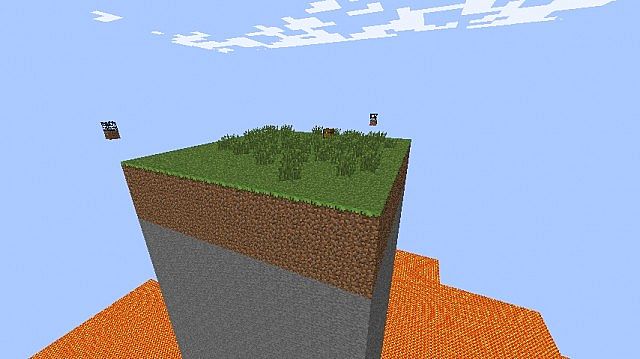1 Chunk Survival Minecraft Map